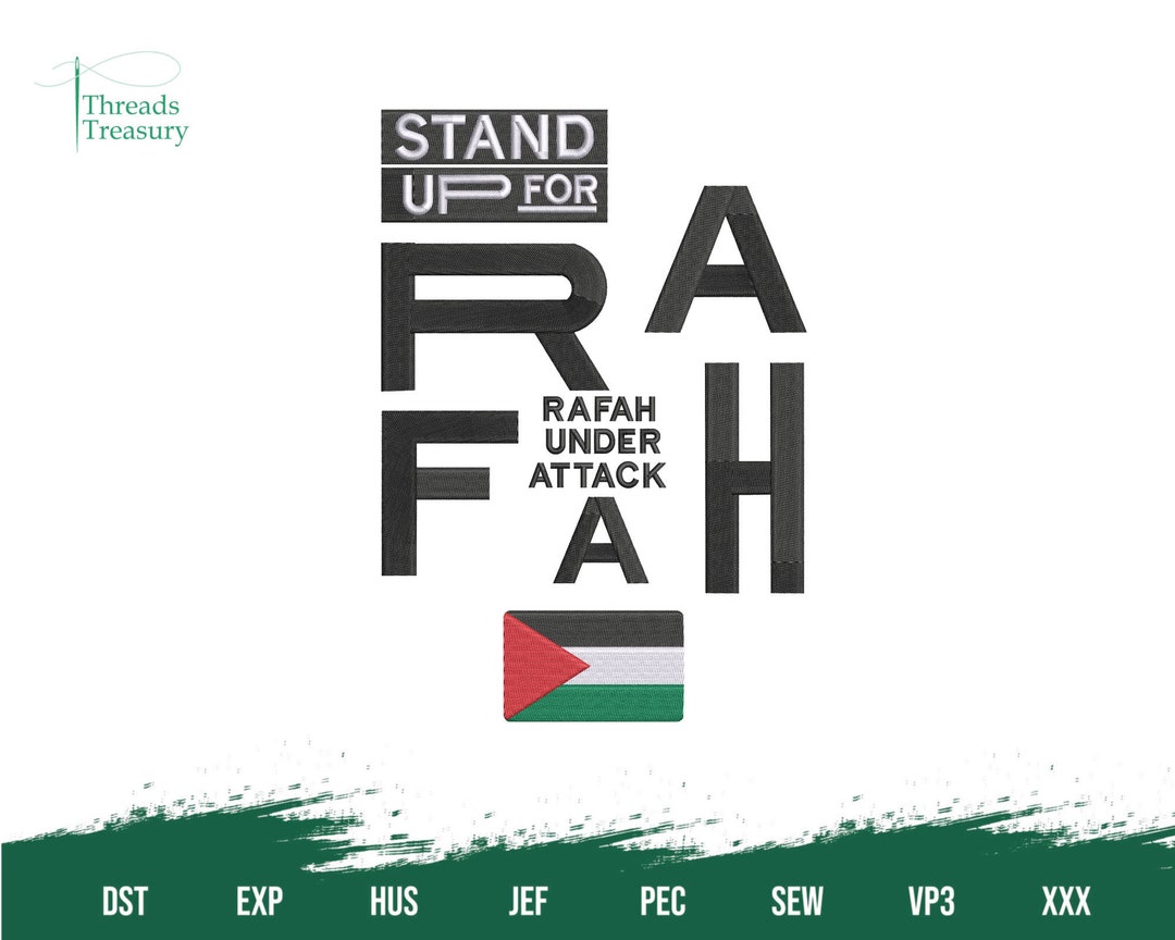 Explore the Rafah Embroidery Design, Palestine Flag Machine Embroidery ...