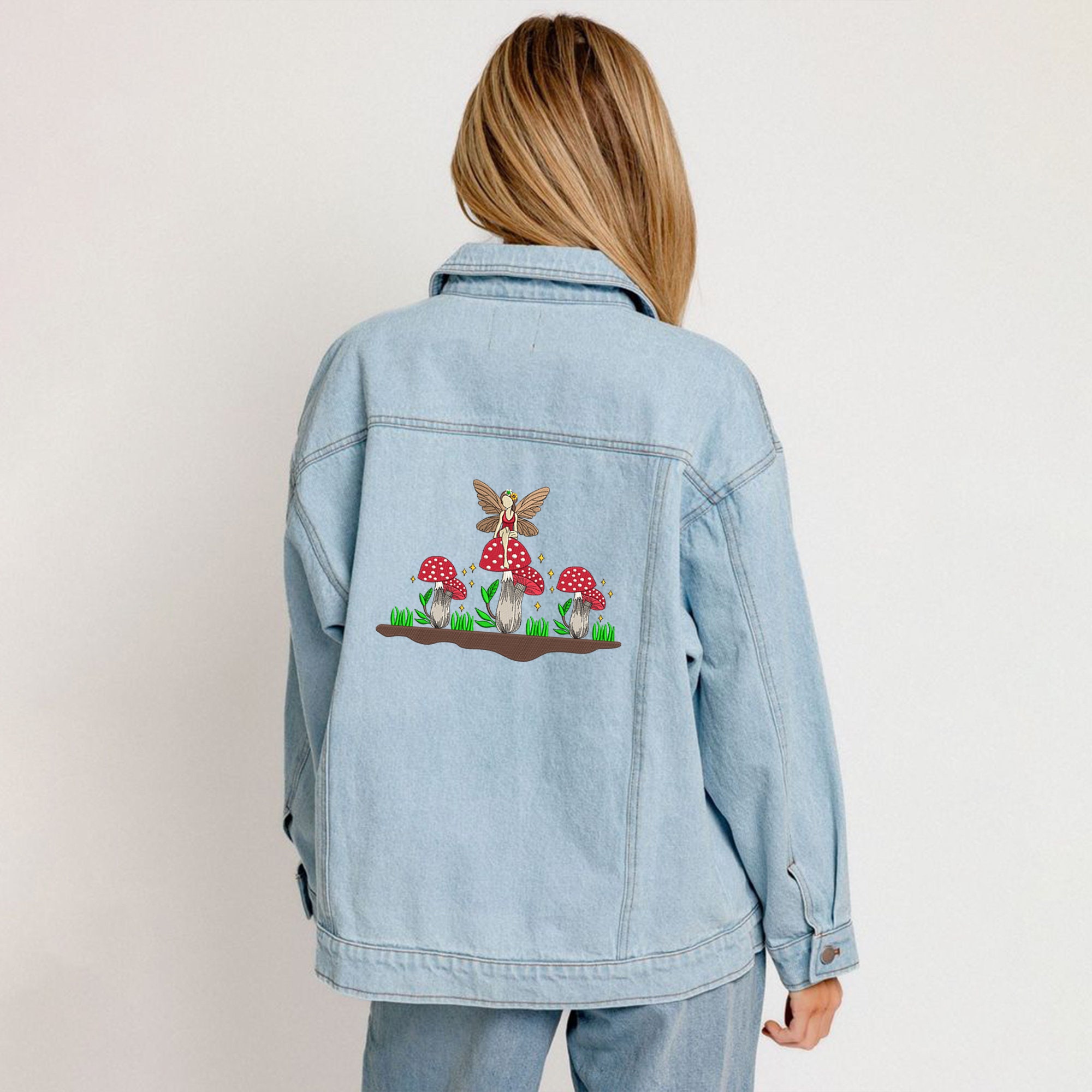 Fairy Machine Embroidery Design, Magical Fairy Embroidery Pattern ...