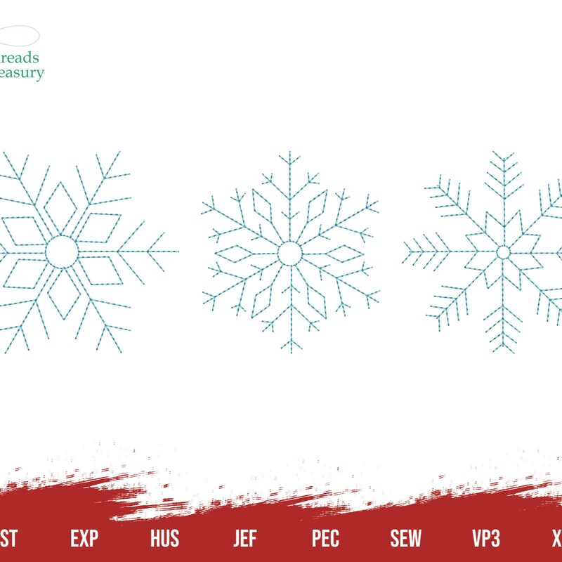 Snowflake Embroidery - Etsy