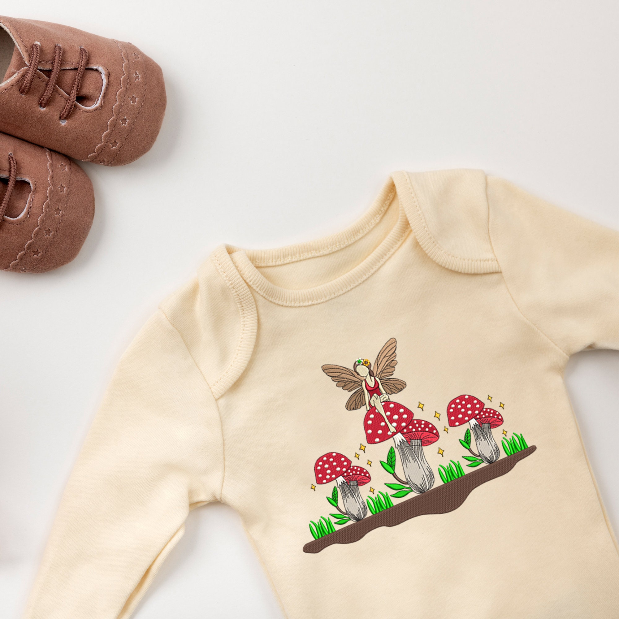 Fairy Machine Embroidery Design, Magical Fairy Embroidery Pattern ...