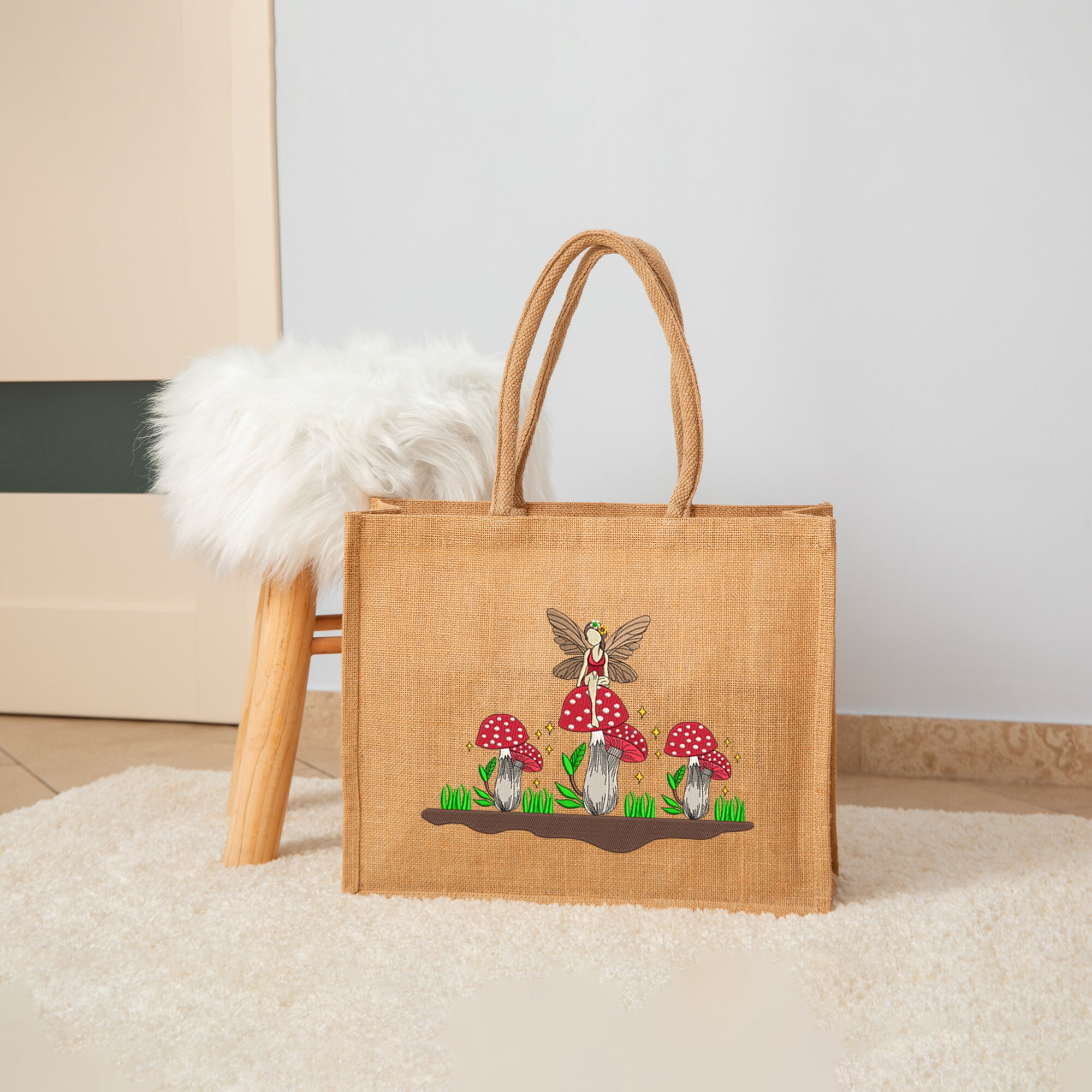 Fairy Machine Embroidery Design, Magical Fairy Embroidery Pattern ...