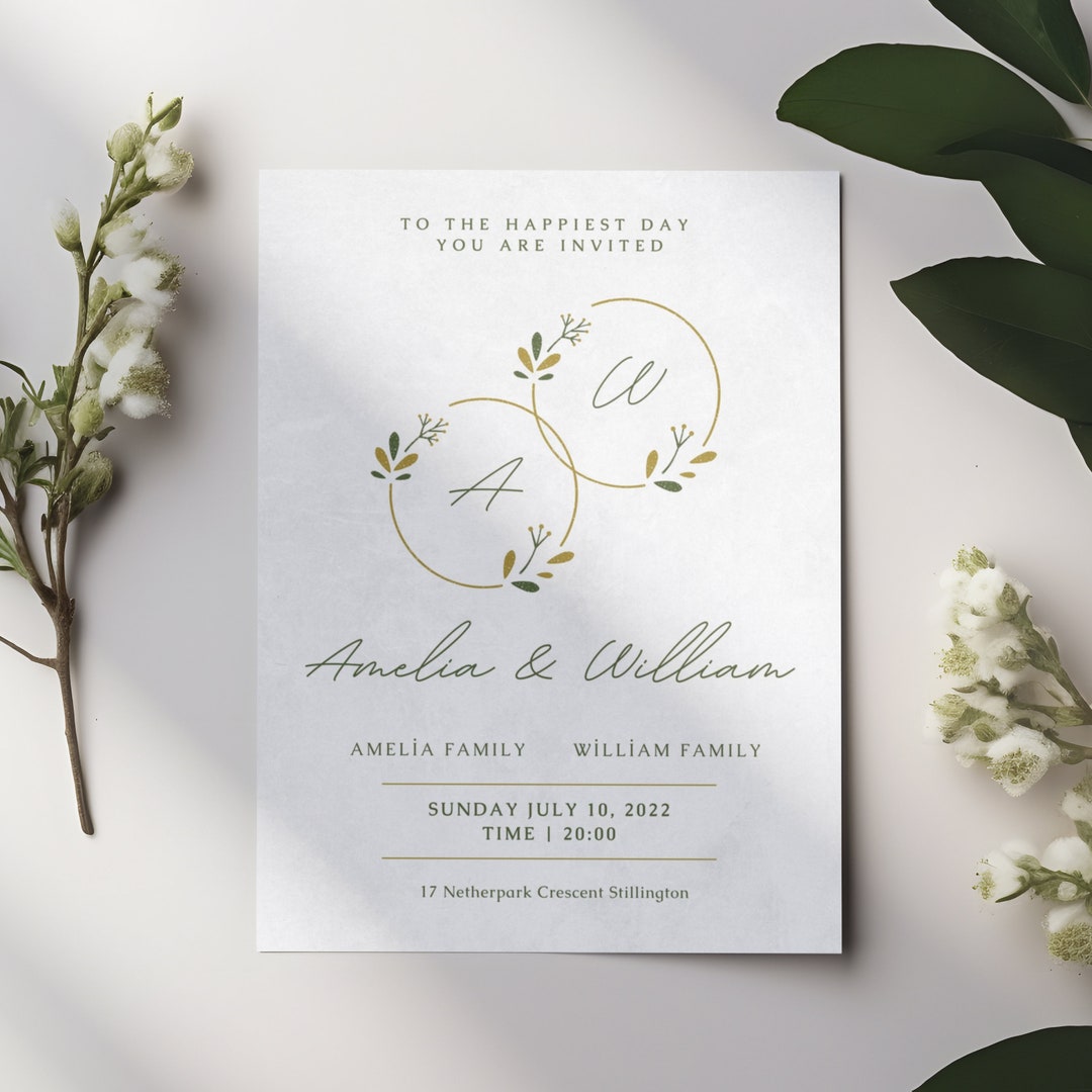 Unique Invitation Cards & Templates for Weddings, Birthdays, and More ...