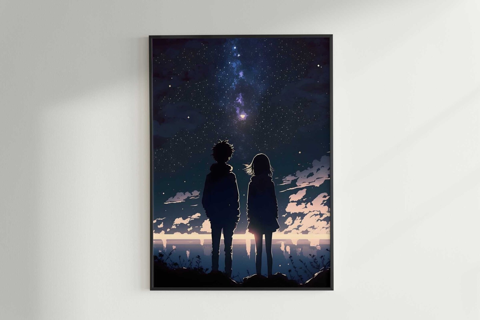 Anime Poster Manga Inspired Art Anime Art Anime Wall Art Print - Etsy