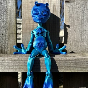 Flexi Alien 3D Printed - Etsy