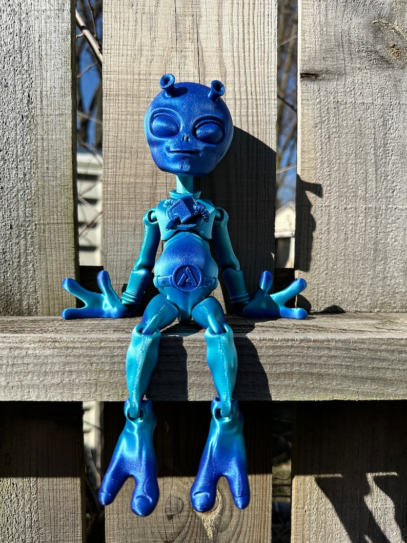 Flexi Alien 3D Printed - Etsy