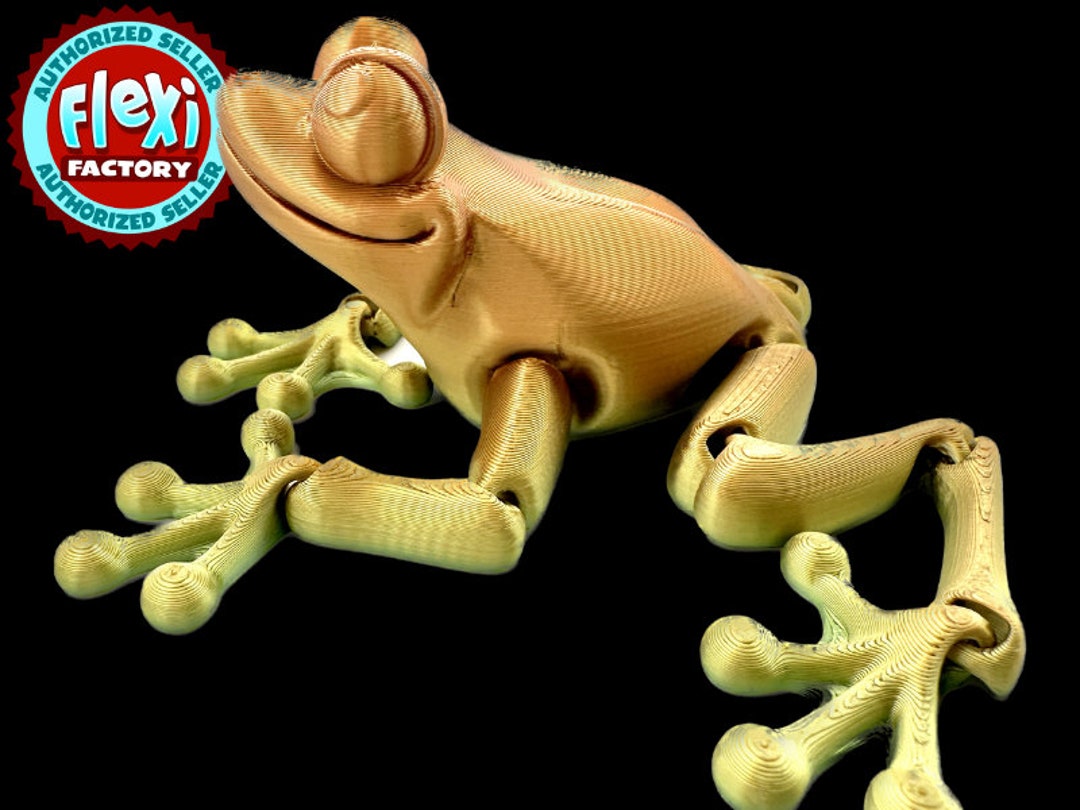 Articulated Frog, Flexible Frog Toy, Flexi Factory Authorized Reseller ...