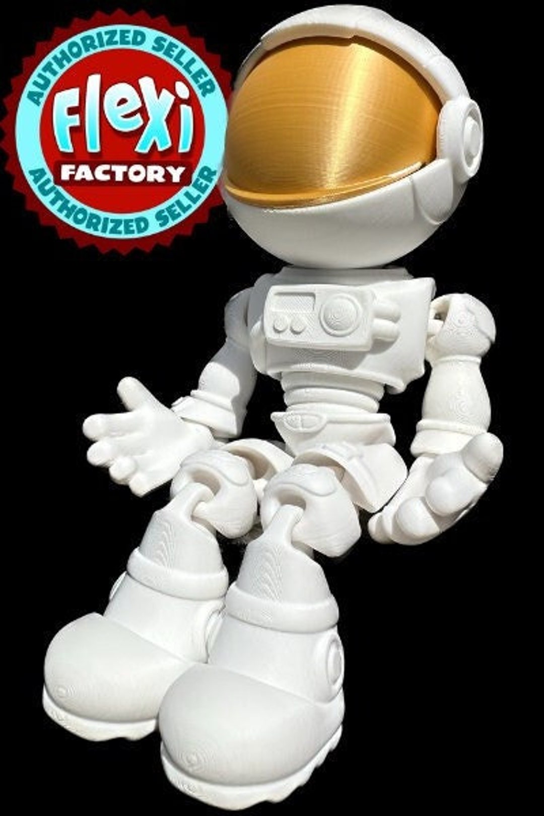 Articulated/flexible Astronaut Toy, Flexi Factory Authorized Reseller ...