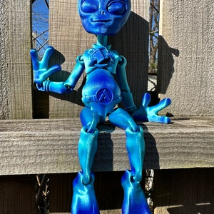 Flexi Alien 3D Printed - Etsy