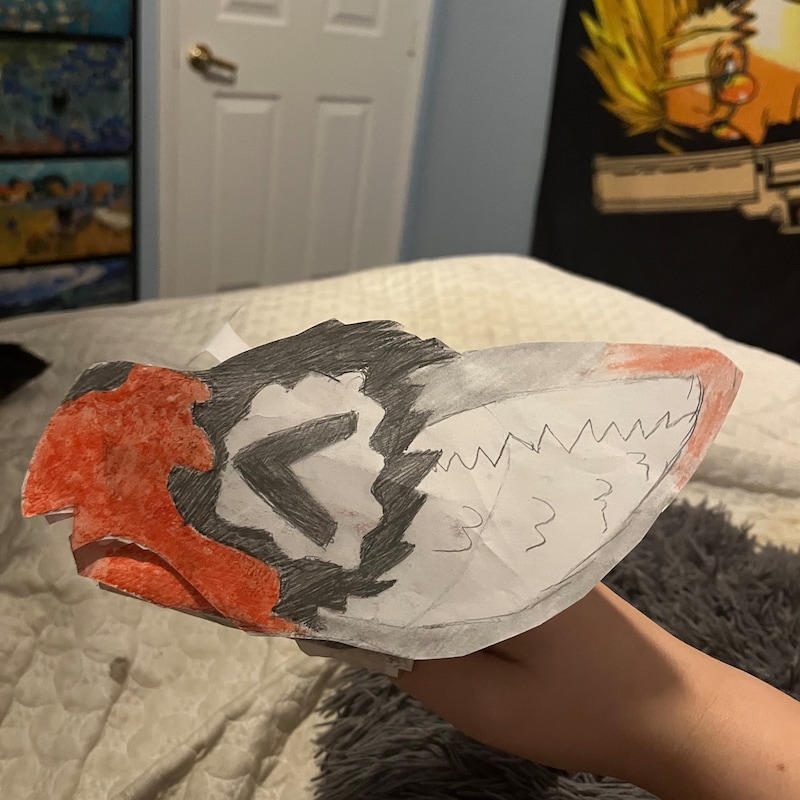 Scary Dragon Paper Puppets - Etsy