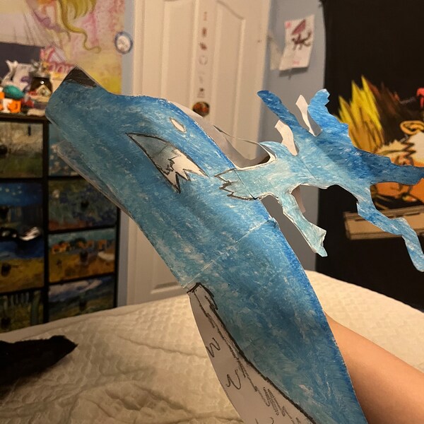 Paper Dragon Puppet Base - Etsy