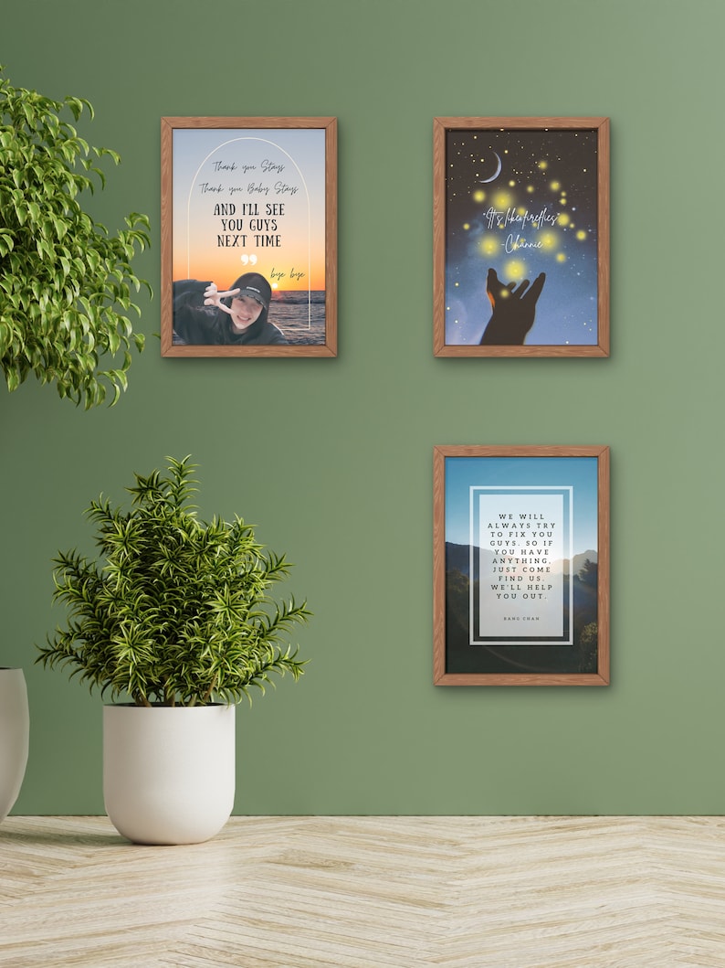 Stray Kids Bang Chan Quotes - Kpop Room Decor (digital Download) - Etsy