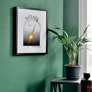 STRAY KIDS | S-class Poster | Skz Art | Kpop Minimal Room Decor - Etsy