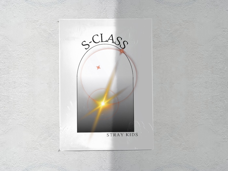 STRAY KIDS | S-class Poster | Skz Art | Kpop Minimal Room Decor - Etsy