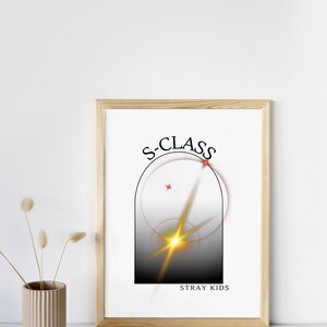 STRAY KIDS | S-class Poster | Skz Art | Kpop Minimal Room Decor - Etsy