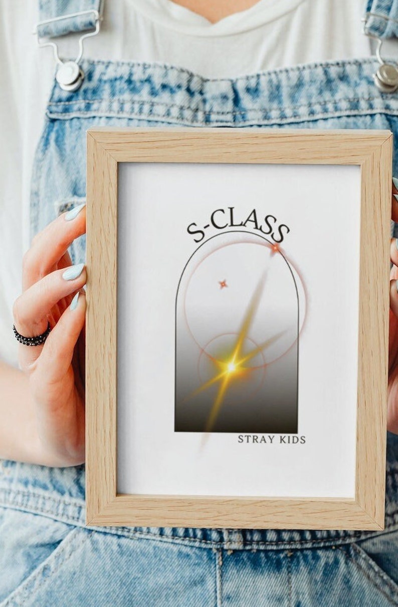 STRAY KIDS | S-class Poster | Skz Art | Kpop Minimal Room Decor - Etsy
