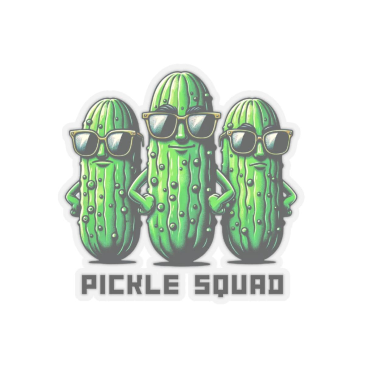 Pickle Squad Sticker Fun & Durable Vinyl Pickle-themed Sticker for Laptops, Water Bottles, and ...