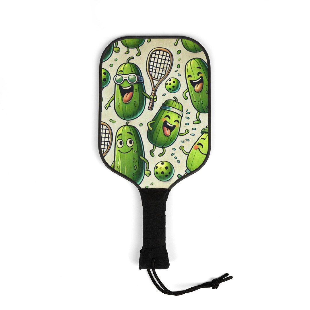 Pickleball Kit Fun Pickle Squad-themed Pickleball Set With Paddles and ...