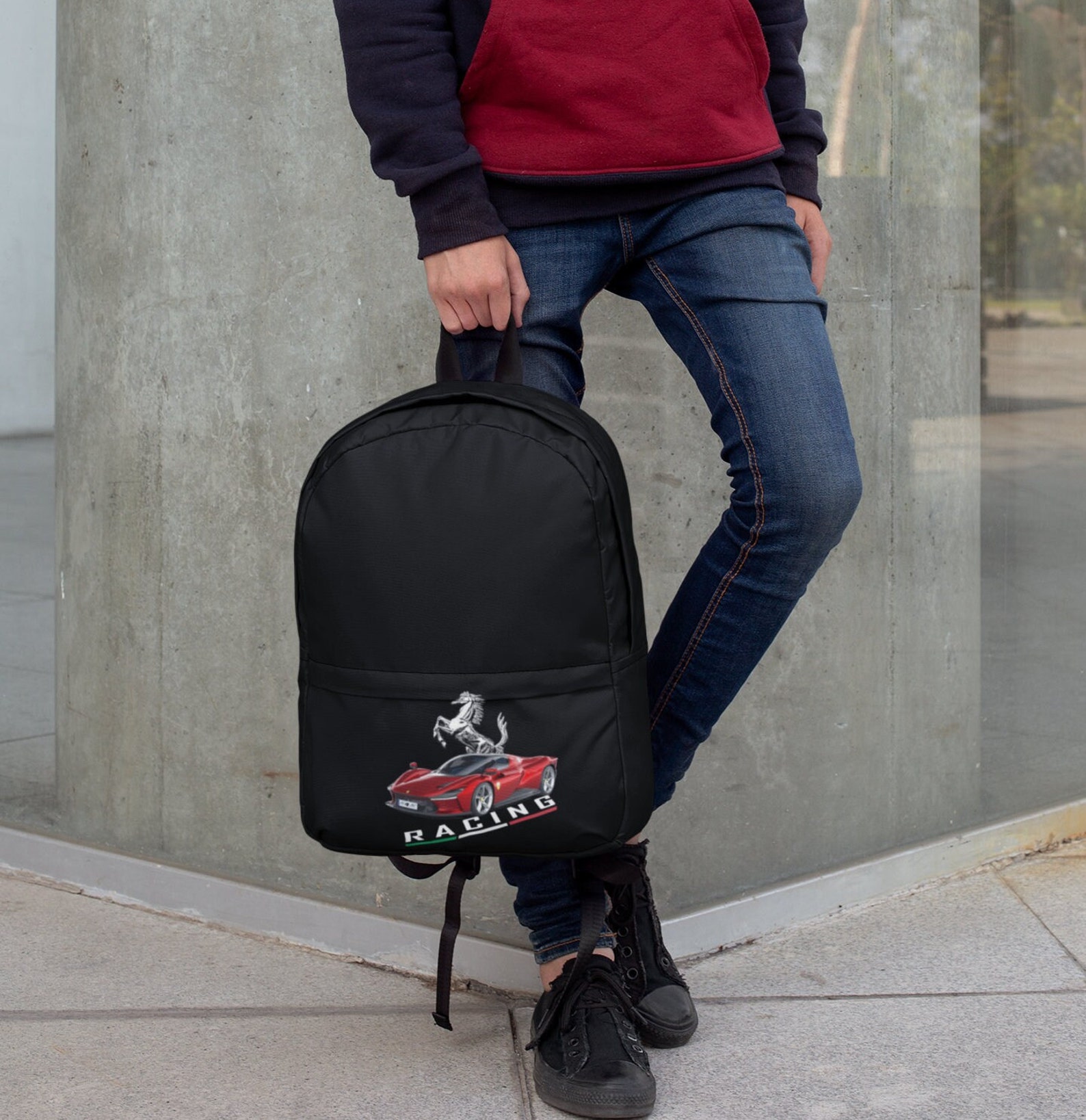 Kids Supercar Backpack, Kids Backpack, Gifts for Boys, Back to School ...