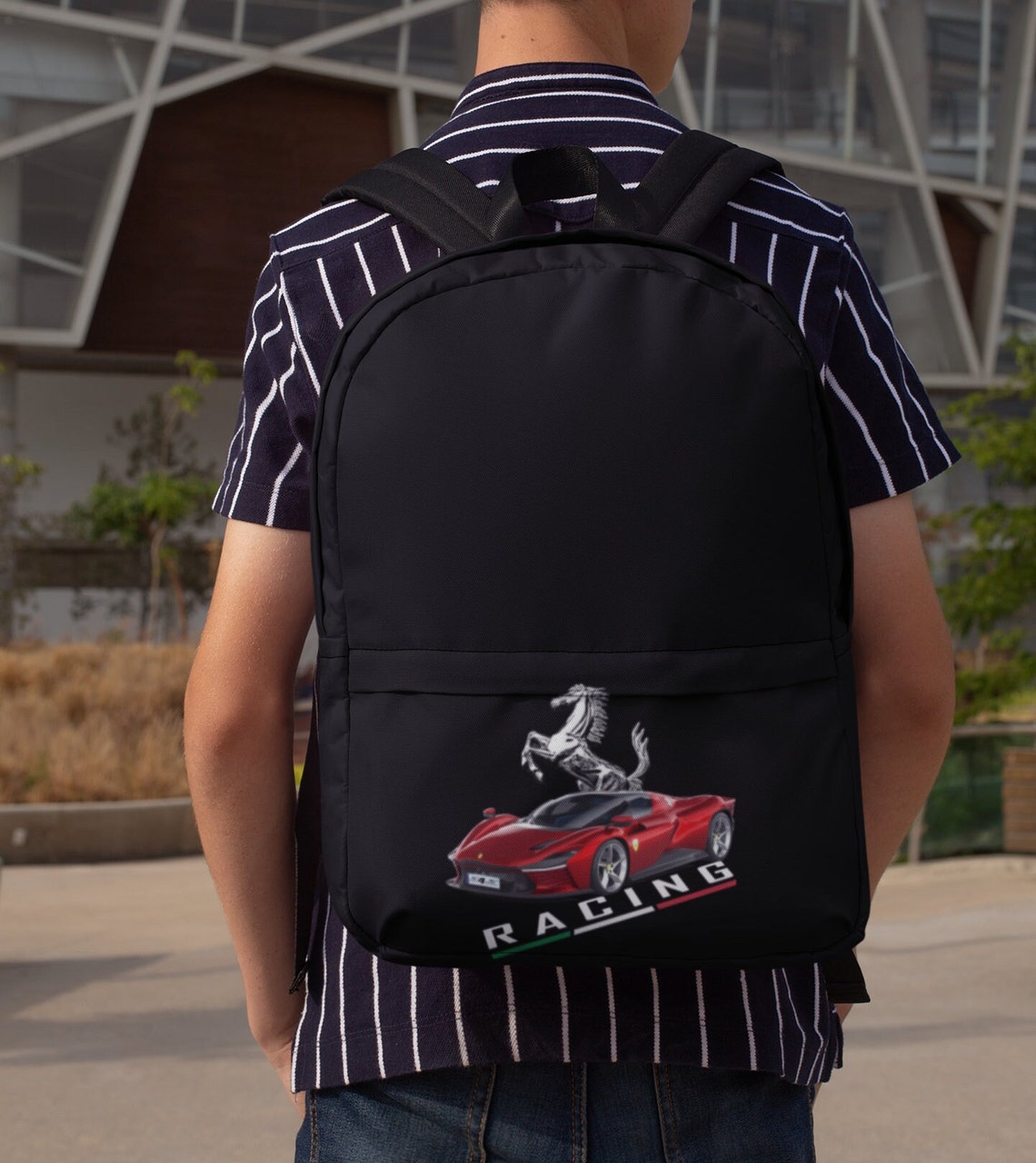 Kids Supercar Backpack, Kids Backpack, Gifts for Boys, Back to School ...