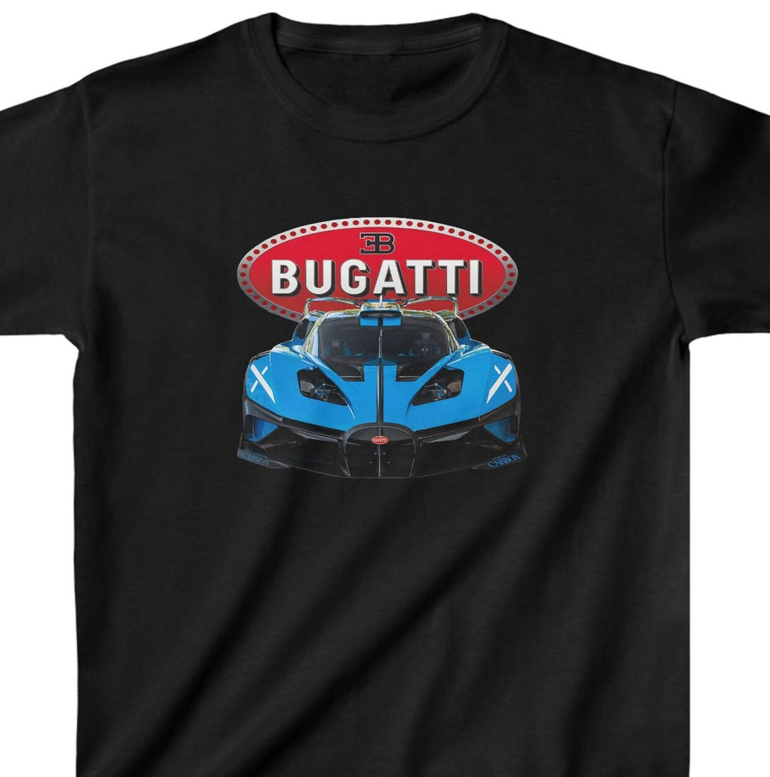 Kids Bugatti Bolide T Shirt, Youth Bugatti Shirt, Gifts for Boys, Gifts ...