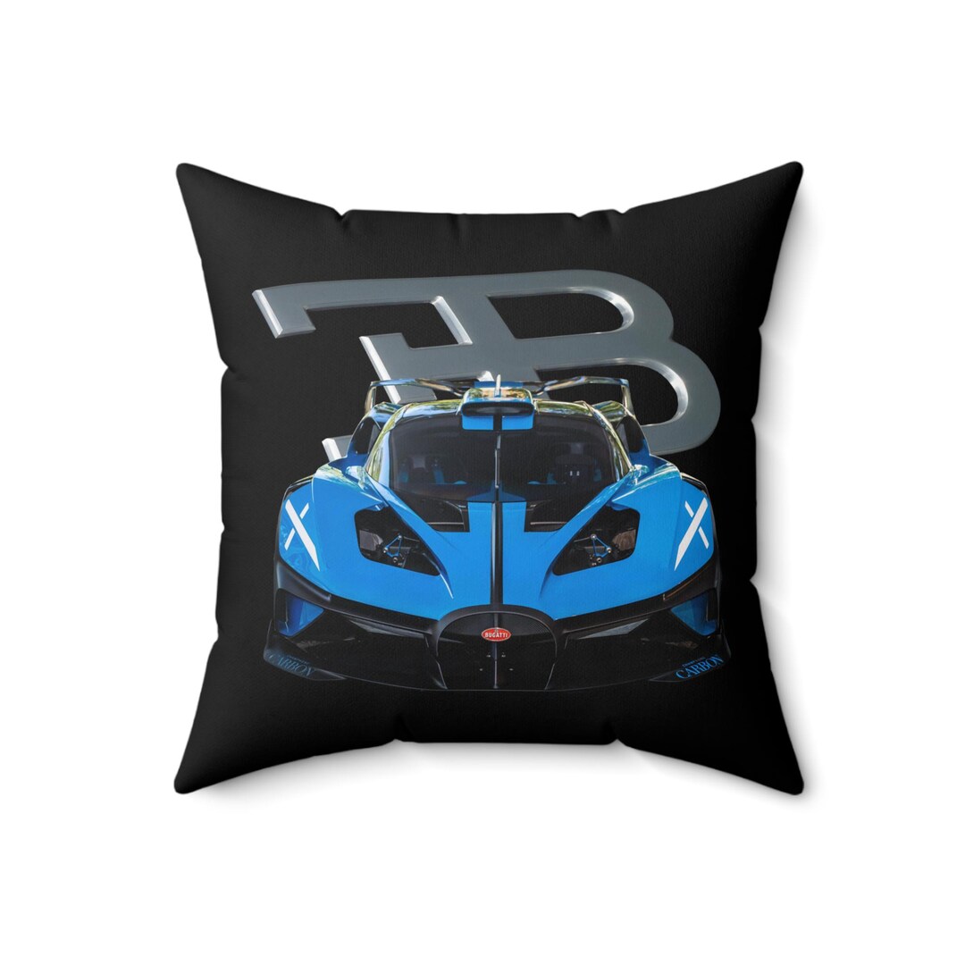 Supercar Pillow: Racing Car Accent Cushion, Automotive Gift - Etsy