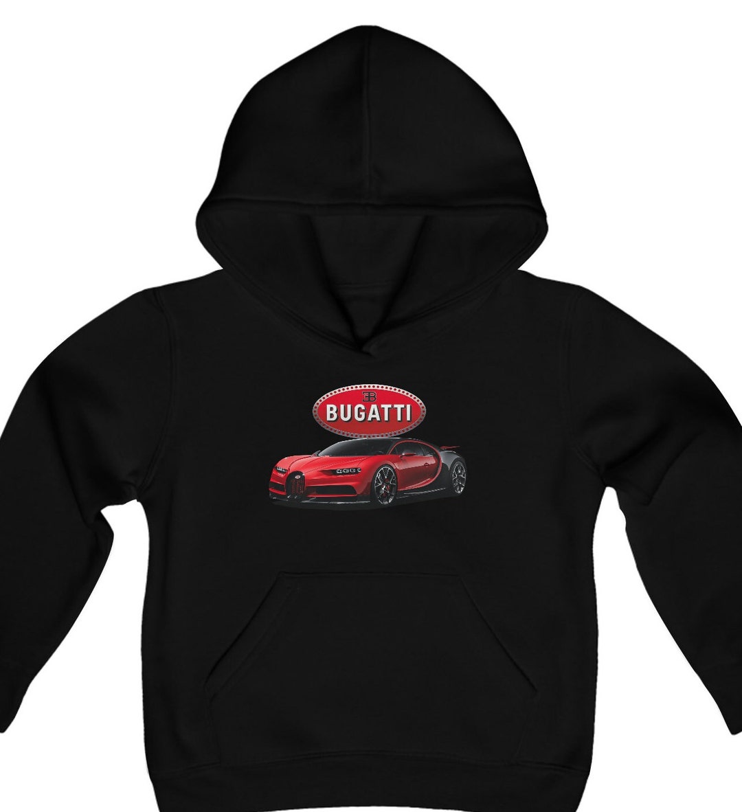 Kids Supercar Hooded Sweatshirt: Youth Car Lover Sweater - Etsy