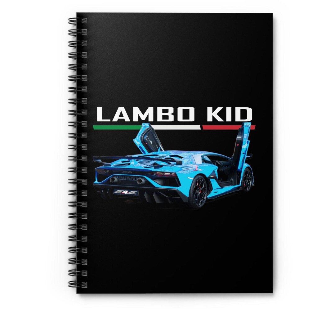 Supercar Spiral Notebook: Ruled Line Paper, Car Gifts - Etsy