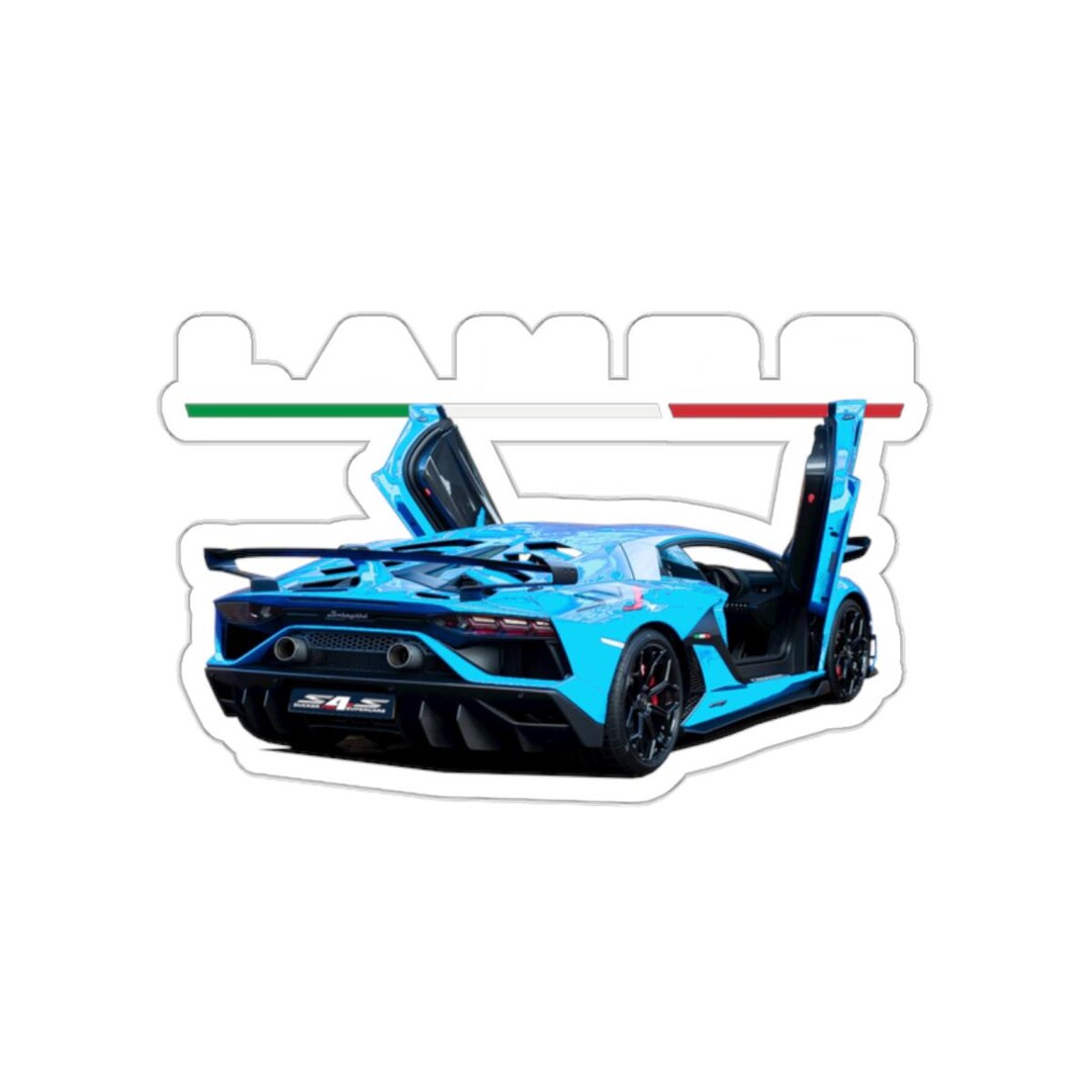 Supercar Sticker, Car Sticker, Back to School, Gifts for Boys, Kids ...