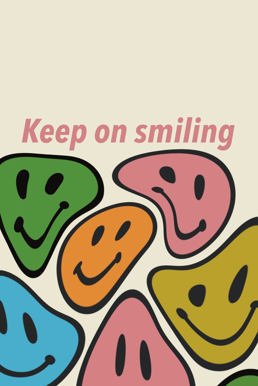 Happy Smiles Wallpaper Pack (Download Now) - Etsy