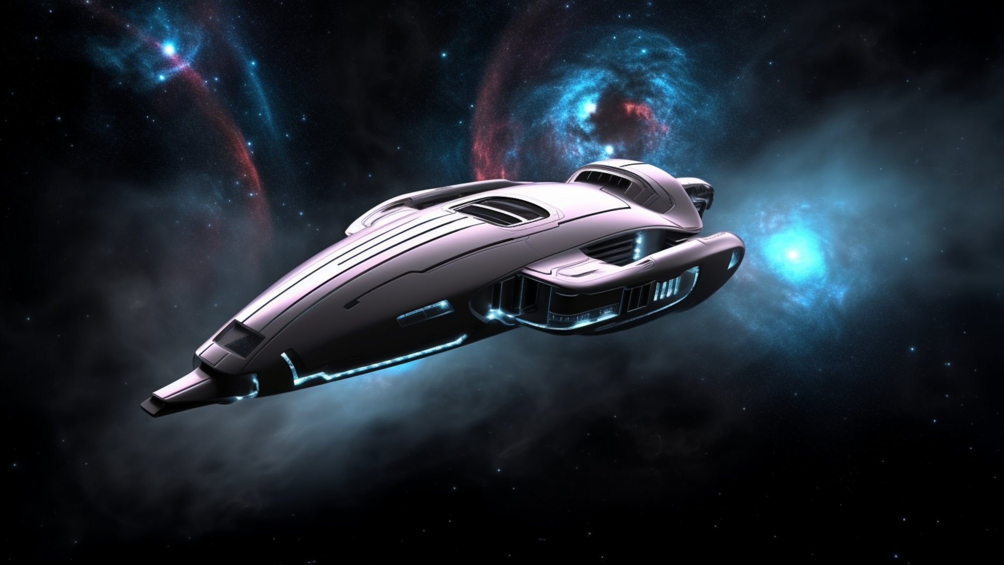 Joy Ride AI Art Spacecraft Galactic Adventure Digital Download Home ...