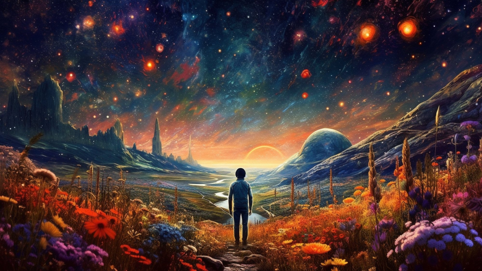 Galactic Field | AI Art Image | Photorealistic | Ancient Astronaut ...