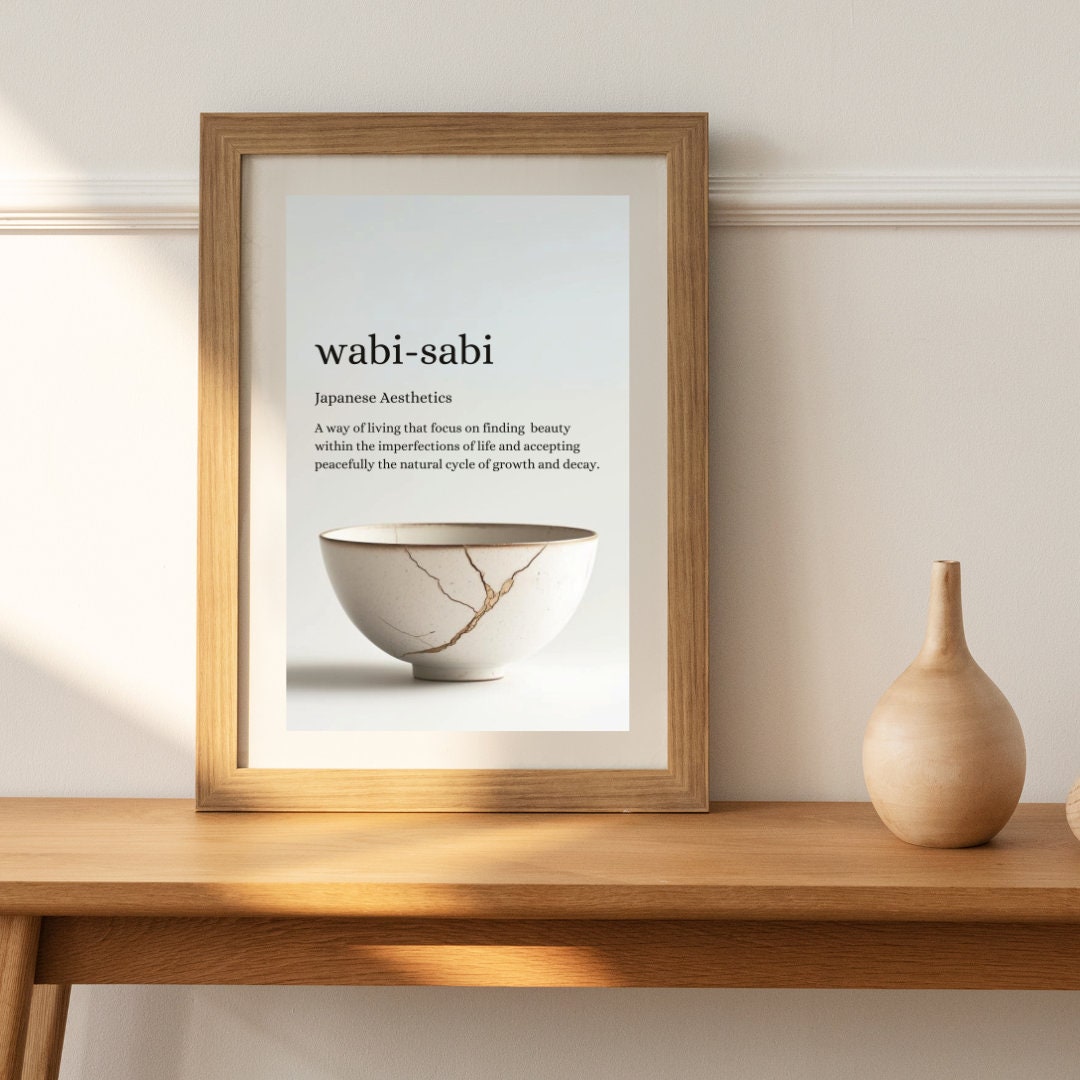 Japanese Wabi-sabi Wall Art, Japandi Wabi-sabi Wall Art, Wabi-sabi ...