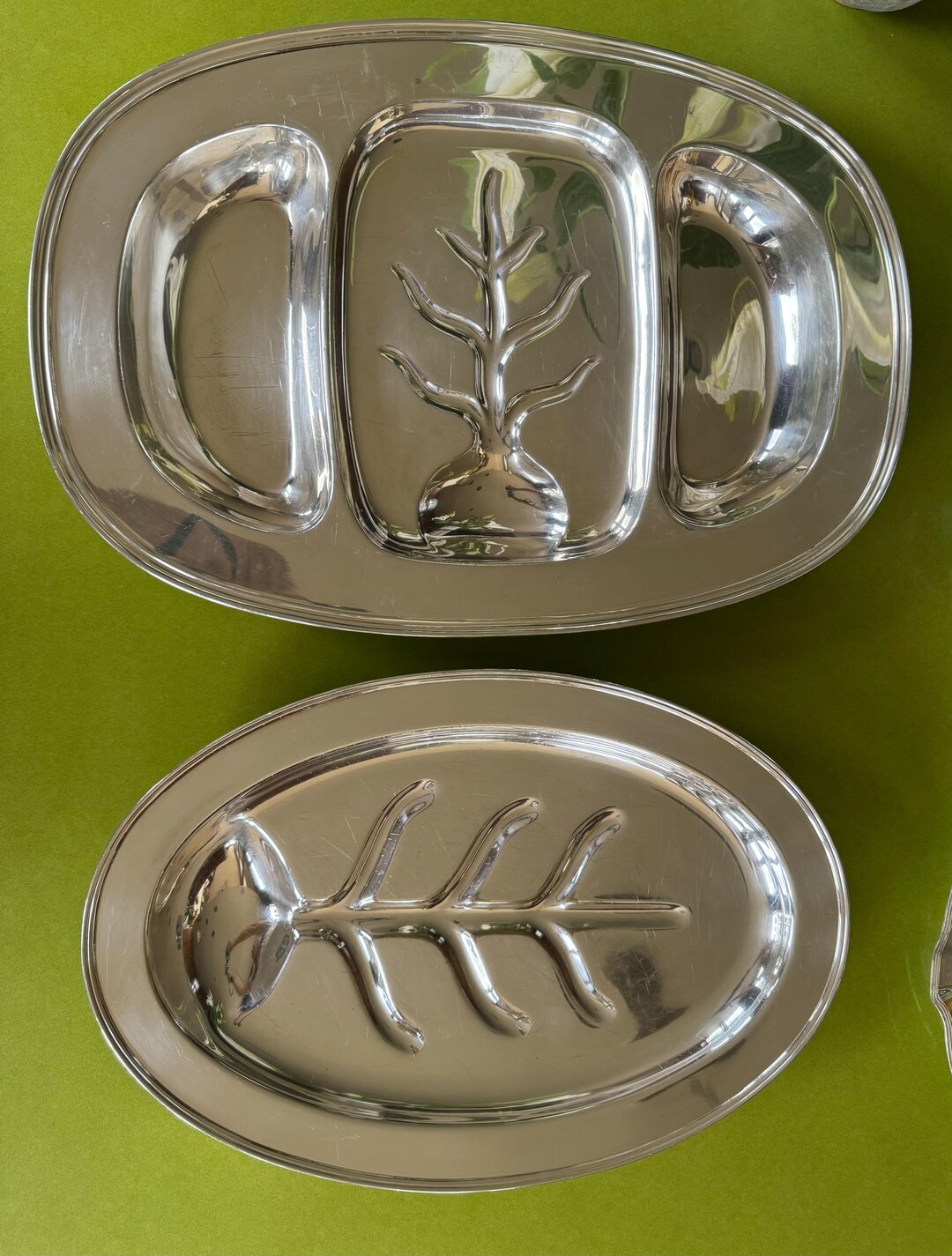 Silver Service Serving Dishes. - Etsy