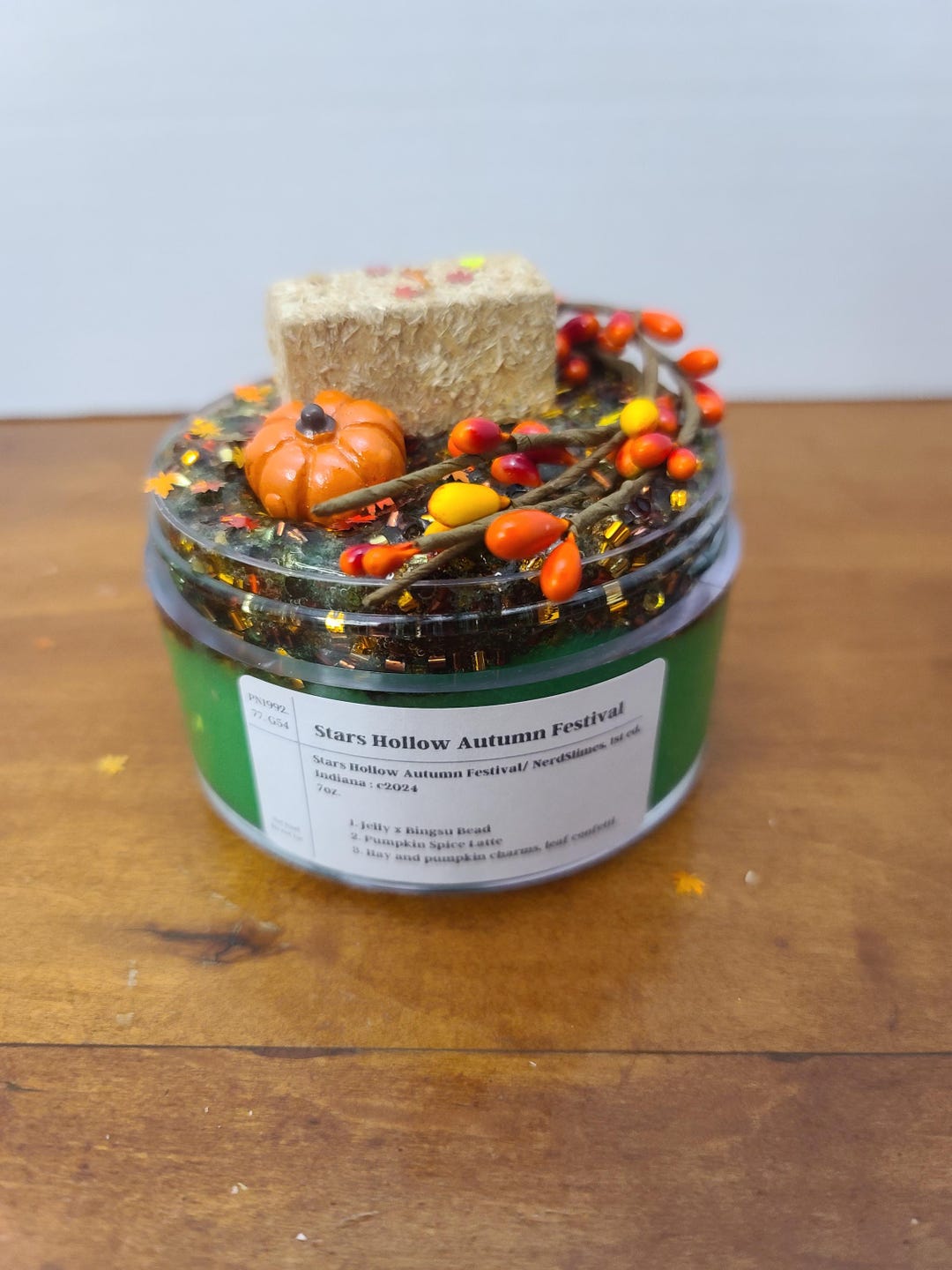 Stars Hollow Autumn Festival Jelly Bingsu Bead Slime Gilmore Girls Fall ...