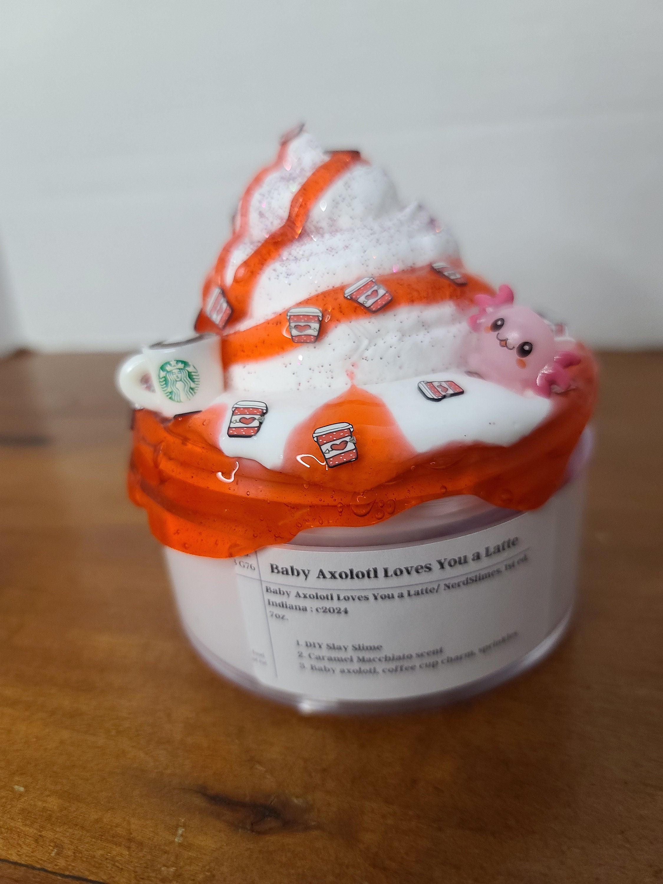 Baby Axolotl Loves You a Latte DIY Slay Kit Caramel Macchiato ...