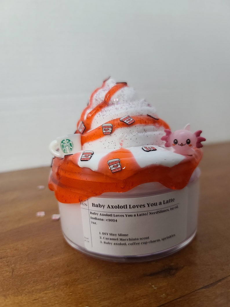 Baby Axolotl Loves You a Latte DIY Slay Kit Caramel Macchiato ...