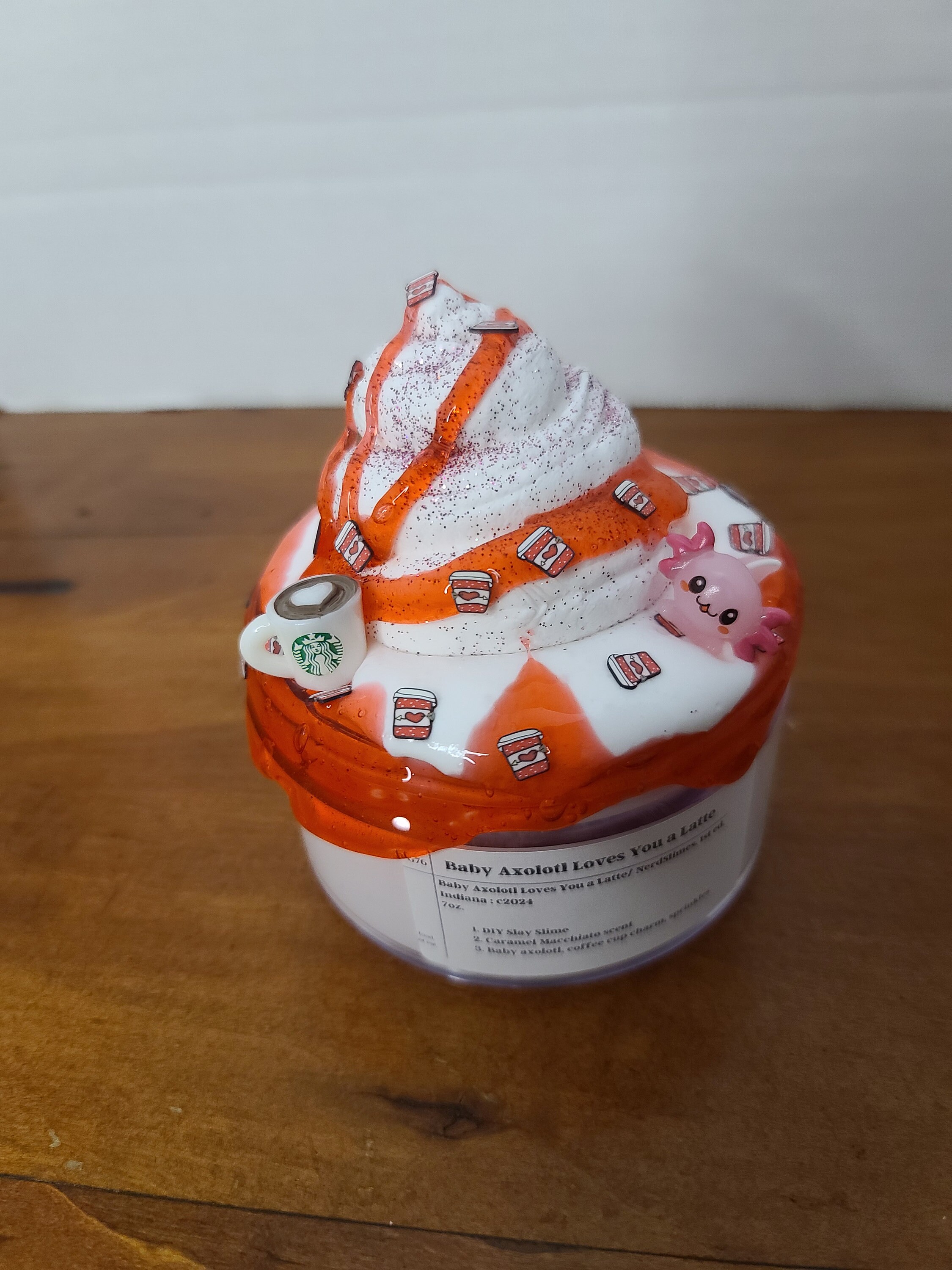 Baby Axolotl Loves You a Latte DIY Slay Kit Caramel Macchiato ...