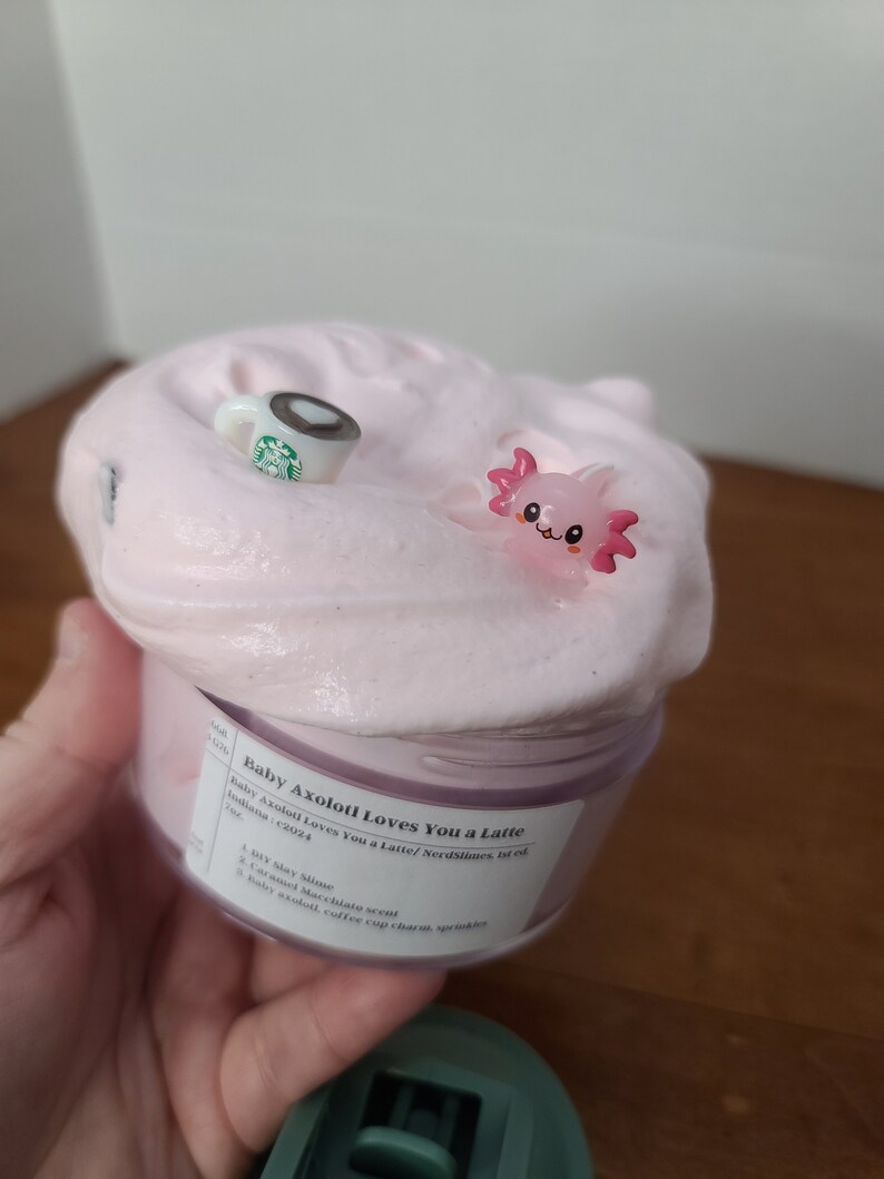Baby Axolotl Loves You a Latte DIY Slay Kit Caramel Macchiato ...