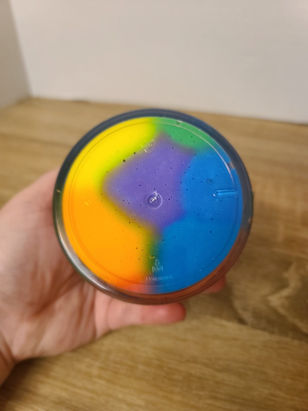 ROY G Biv-snow Fizz Slime 7 Oz. Rainbow Slime - Etsy UK