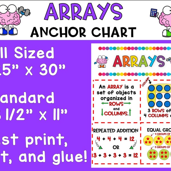 Anchor Chart 2nd Grade - Etsy