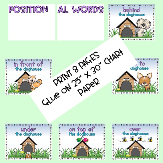 Palabras Posicionales Imprimibles