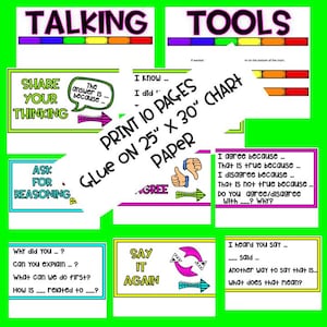 Talking Tools Anchor Chart | 2nd Grade - Etsy