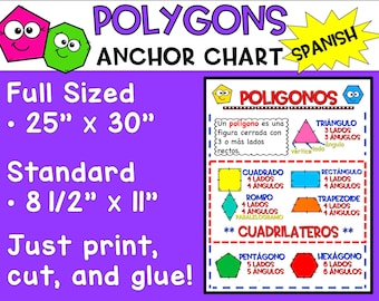 Spanish Graphing Anchor Chart | 2nd Grade - Etsy