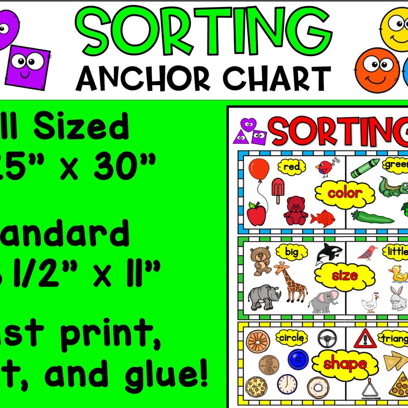 Shapes Anchor Chart - Etsy