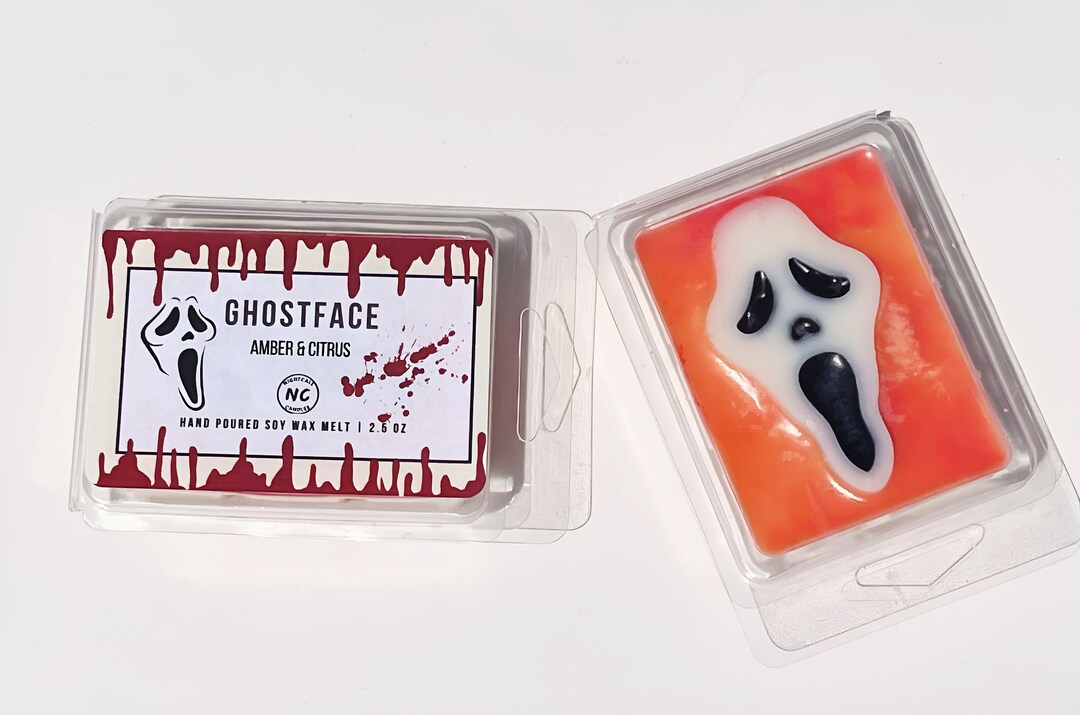 Ghostface Scream Movie Inspired 2.5 Oz Soy Wax Melts - Etsy