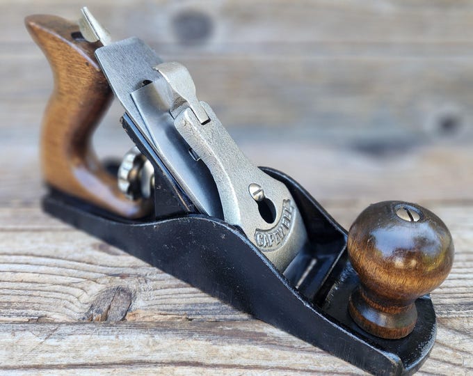 Vintage Capewell Smooth Bottom Plane - Woodworking Hand Plane - Very ...