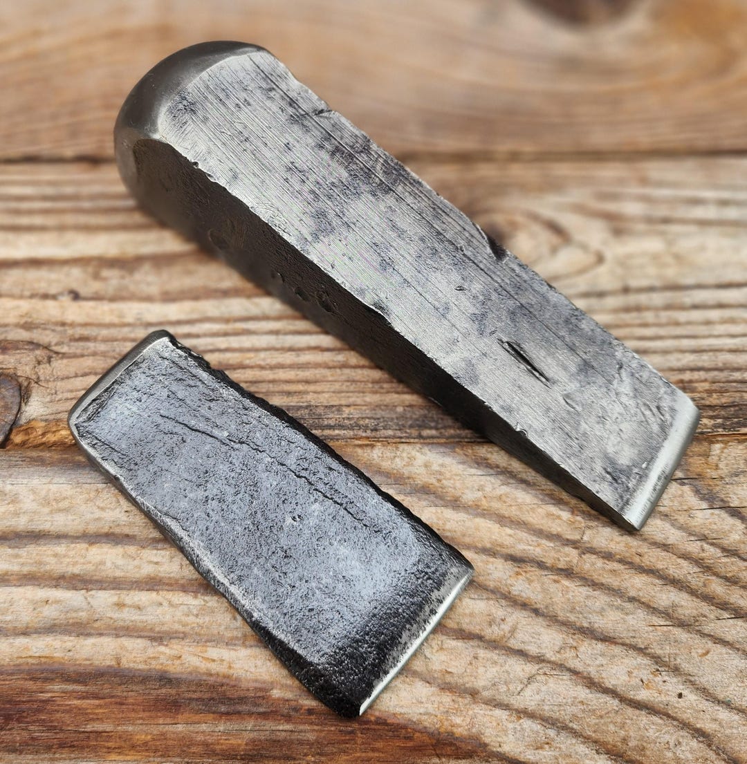Vintage Splitting Wedges - 2 Small Wedges Woodsman Firewood Logging ...