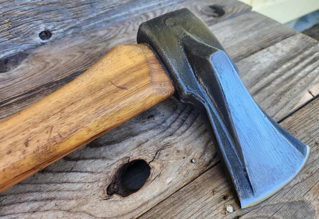 Woodings Super Splitter Axe W/ Wood Handle - Woodsman Firewood Maul or ...