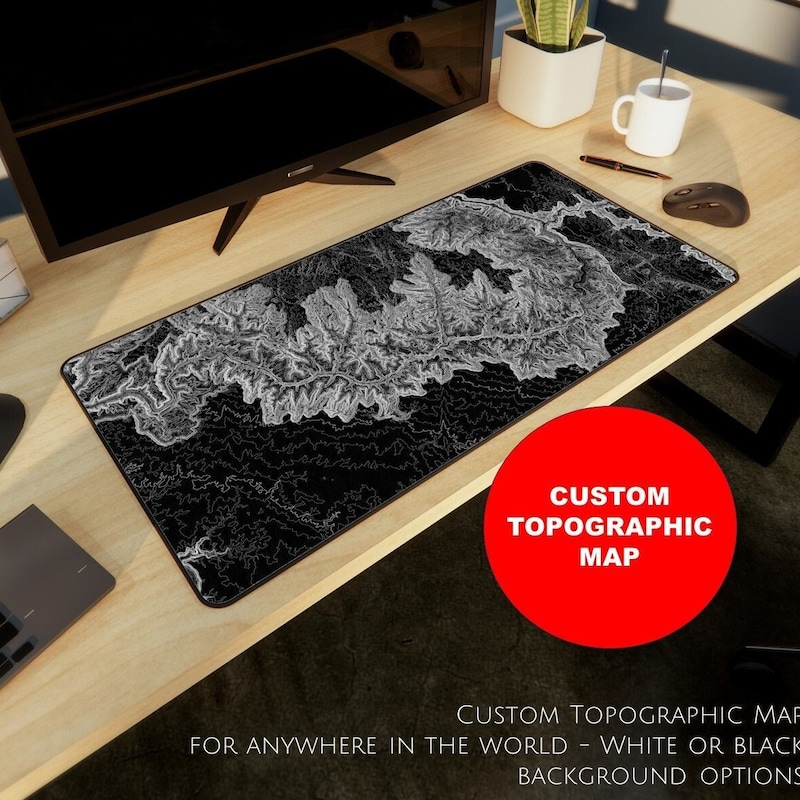 Black Topo Keyboard - Etsy