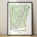 Custom Topographic Map of Anywhere in the World, Wall Art Hiking Map ...